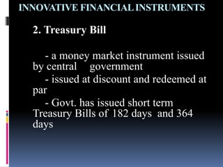 1.3 INNOVATIVE FINANCIAL INSTRUMENTS.pptx | Stocks and Bonds | Personal ...