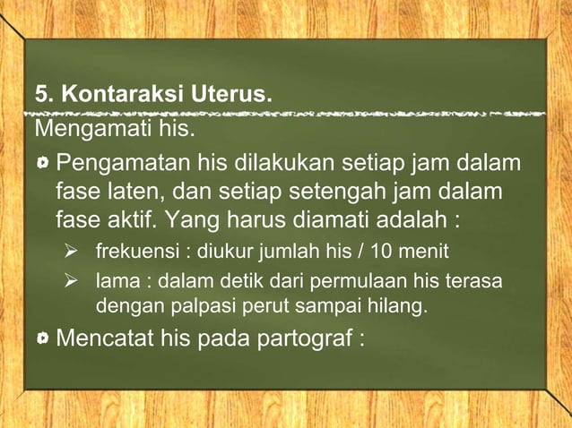 PENGGUNAAN PARTOGRAF Dalam Persalinan dan pertolongan | PPT