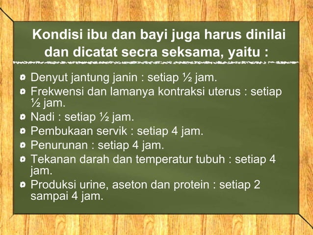 PENGGUNAAN PARTOGRAF Dalam Persalinan dan pertolongan | PPT