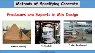 1. Methods of Specifications in Concrete.pptx