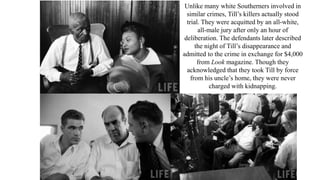 1.25.24 The Brown Decision and the Murder of Emmett Till.pptx