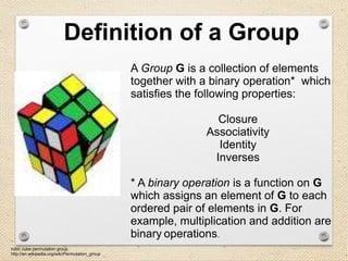 Exploring Group Theory in Discrete Mathematics | PPT