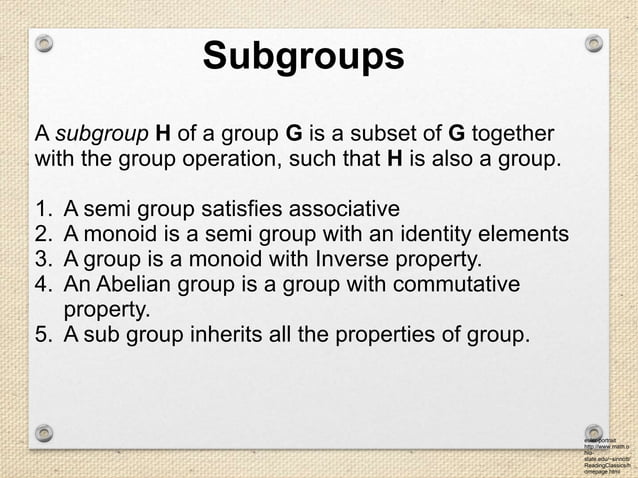 Exploring Group Theory in Discrete Mathematics | PPT Exploring Group Theory in Discrete Mathematics | PPT