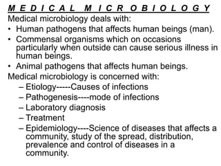 1. INTRODUCTION TO MEDICAL MICROBIOLOGY-1 - Copy.ppt
