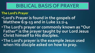 1. Prayer - Steps and it's Importance.pptx