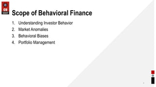 Introduction of Behavioral Finance | PPTX | Stocks and Bonds | Personal ...