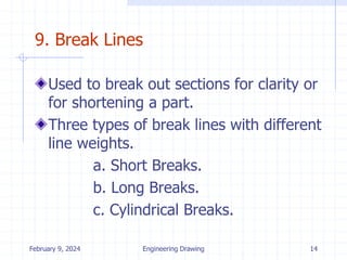 1. Alphabet Of Lines.ppt for mechanical,civil,electromechanical | PPT