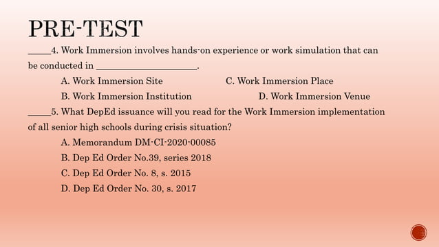 1.Grade 12 Pre-immersion orientation.pptx | Resume Writing and Advice ...