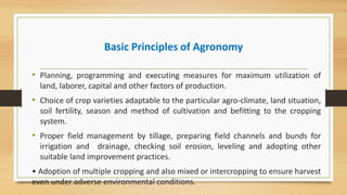 1. Introduction to Agriculture and Agronomy.pptx