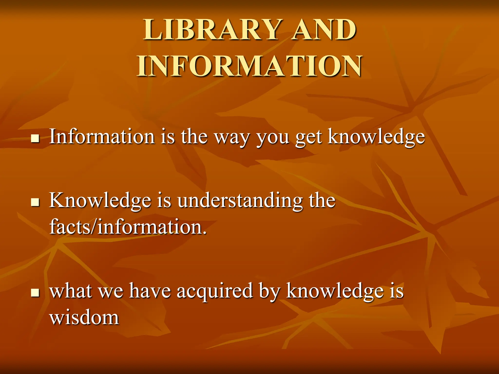 1. Introduction Library information system | PPT
