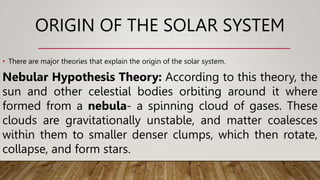 1. universe, planets and solar system.pptx | Geography | Science