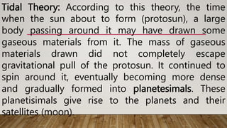 1. universe, planets and solar system.pptx | Geography | Science