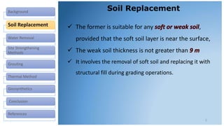 Selecting ground improvement methods for different types of soil.pptx