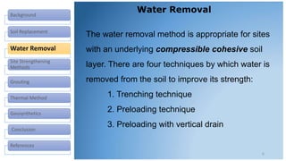 Selecting ground improvement methods for different types of soil.pptx