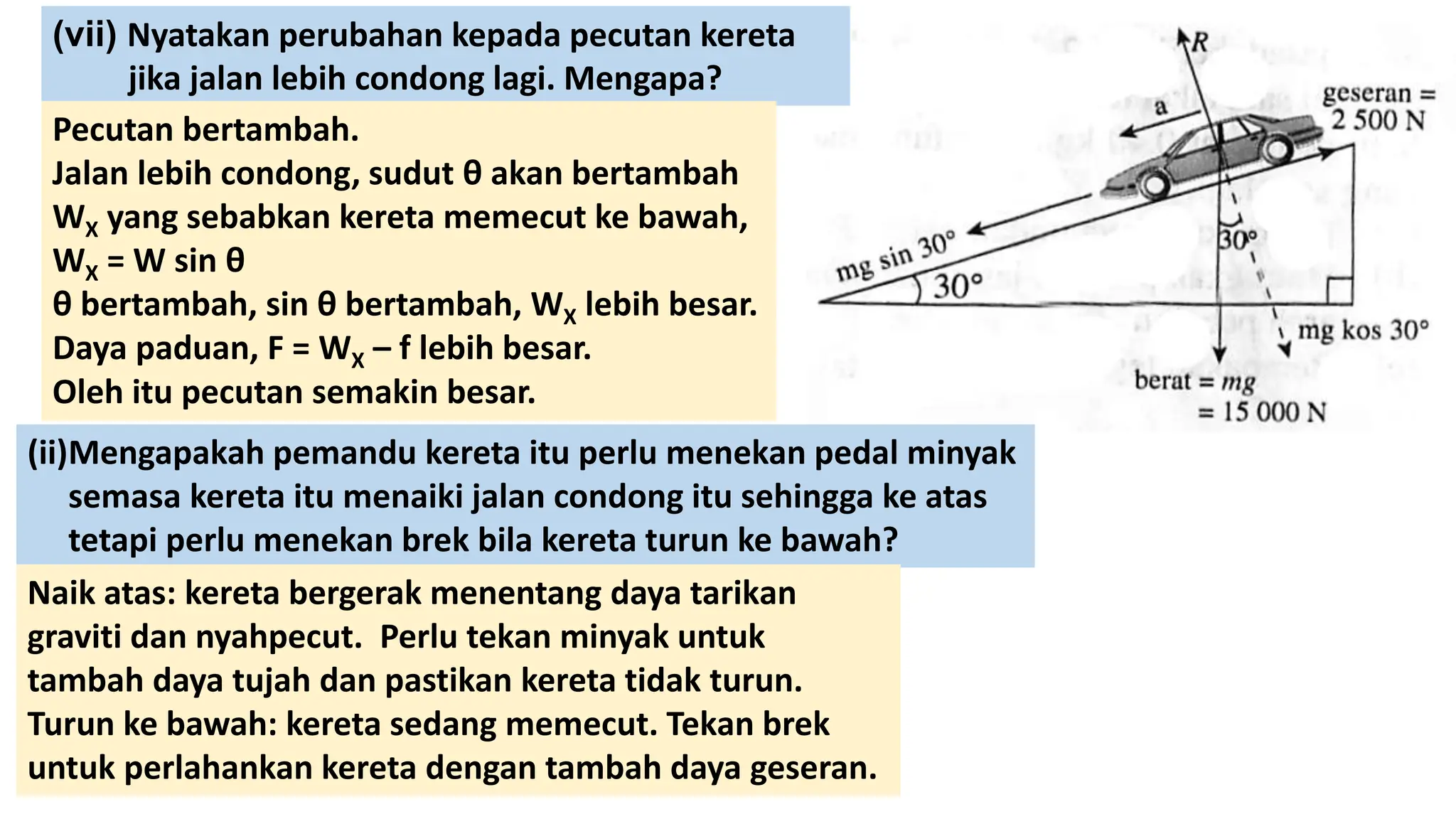 LERAIAN DAYA-FIZIK TINGKATAN 5 KSSM (DAYA DAN GERAKAN II) | PPTX