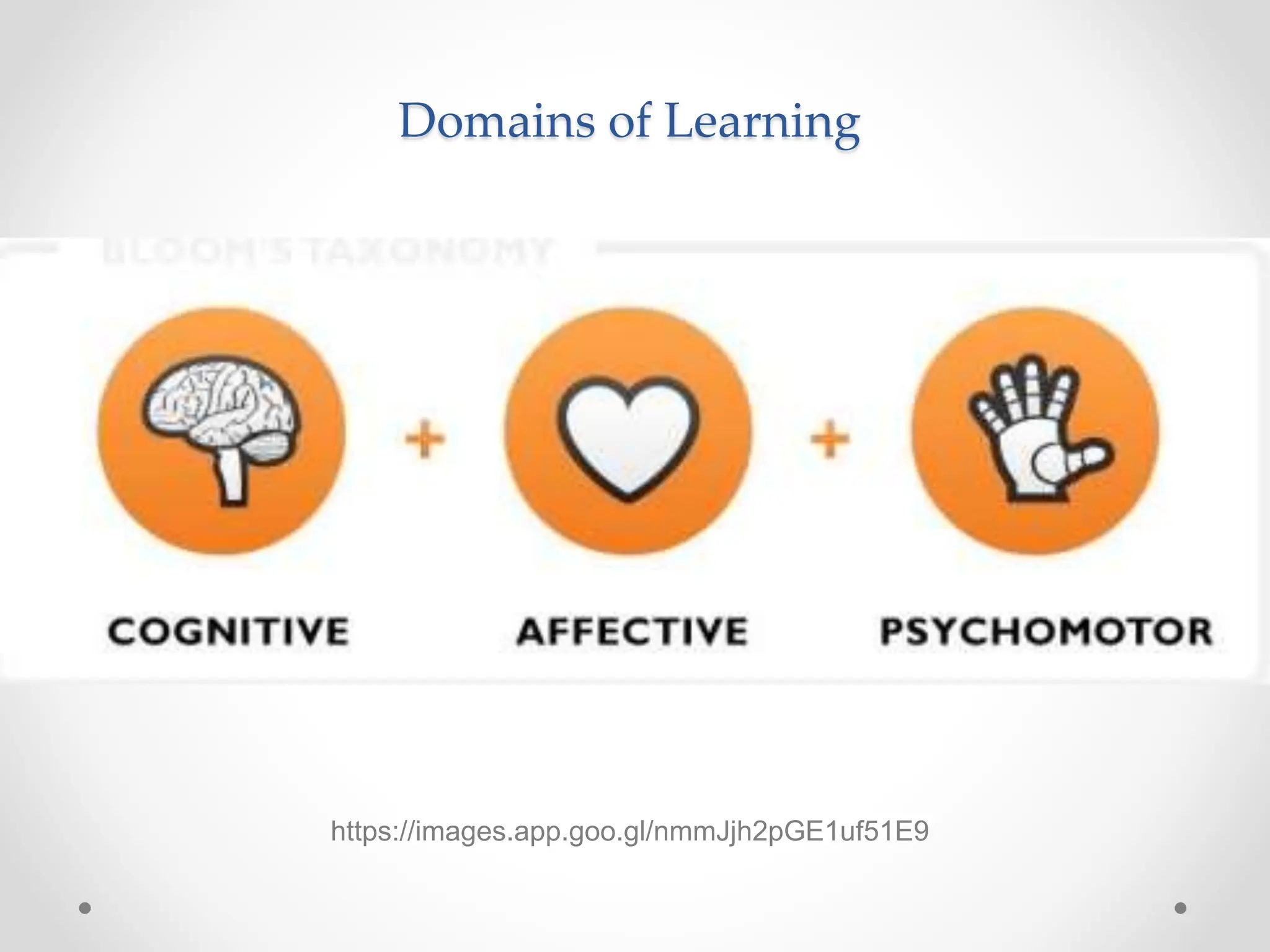 Blooms Taxonomy of Hierarchy of learning | PPTX