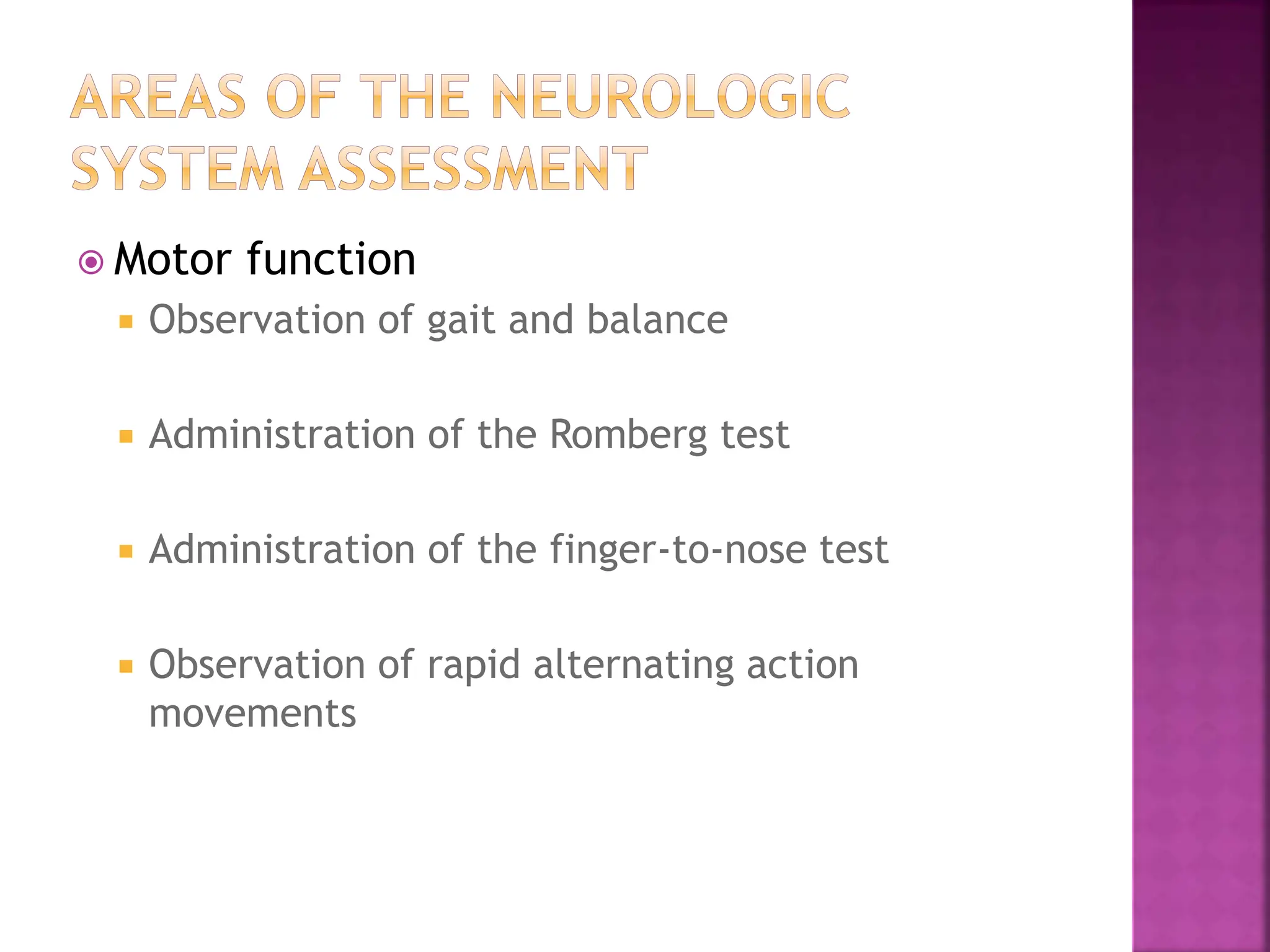 Chapter 1. Neurological Assessment nursing students .ppt