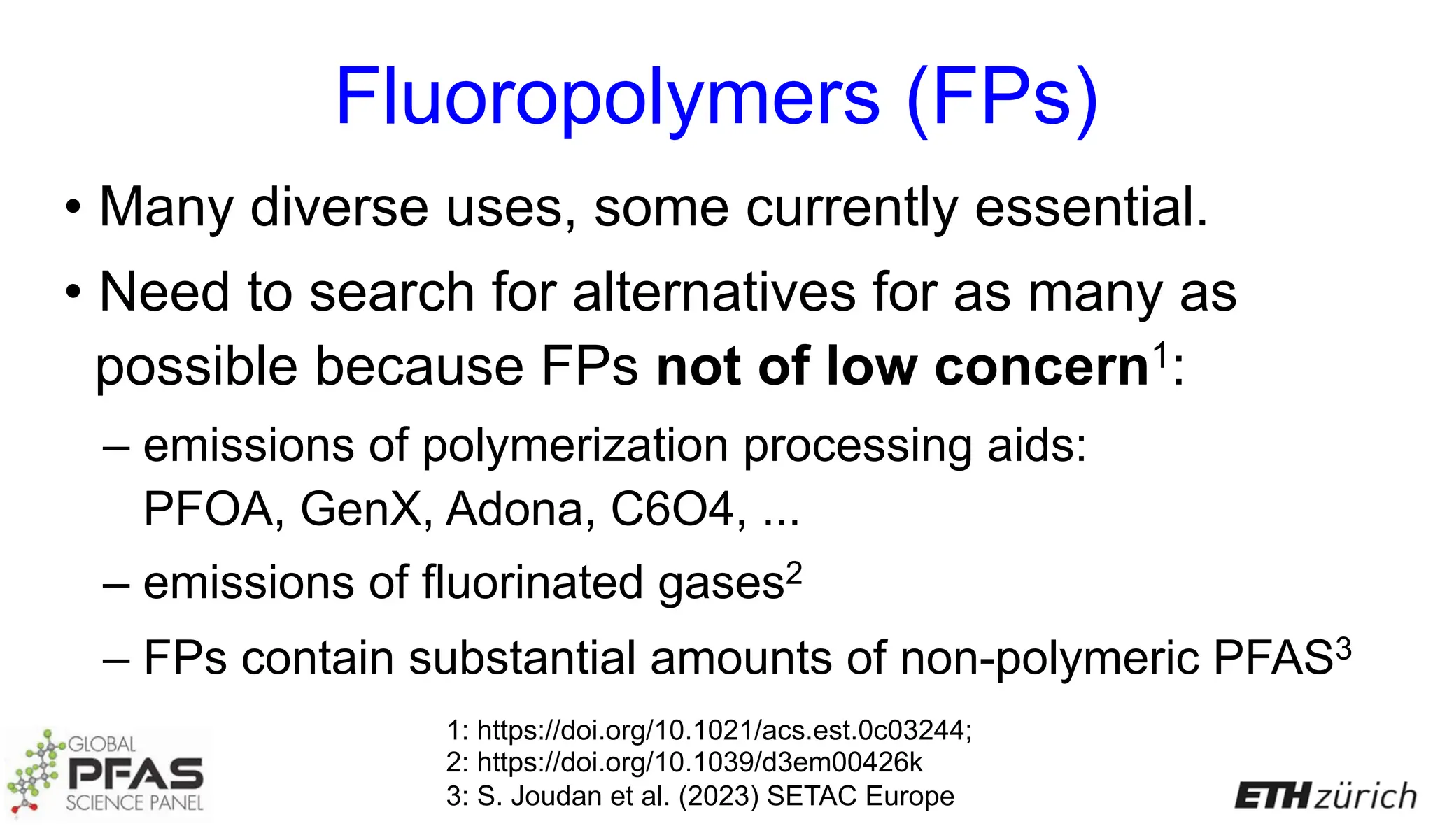 OECD Global Forum on the Environment dedicated to Per- and ...