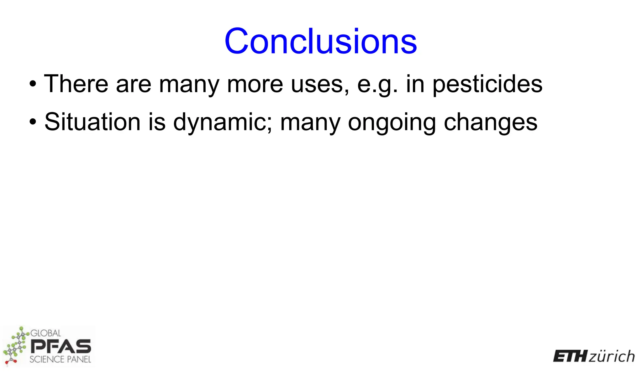 OECD Global Forum on the Environment dedicated to Per- and ...