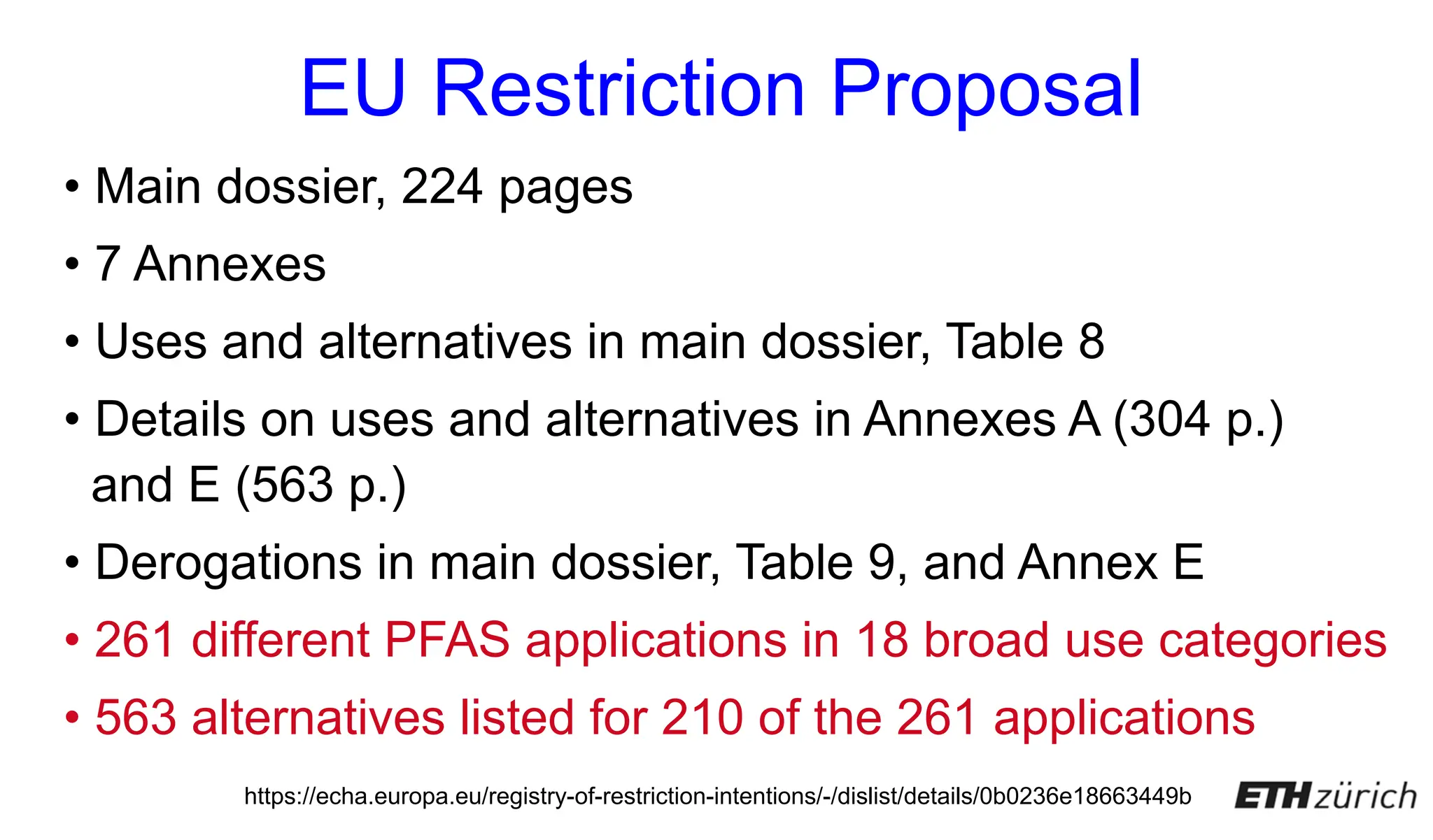 OECD Global Forum on the Environment dedicated to Per- and ...