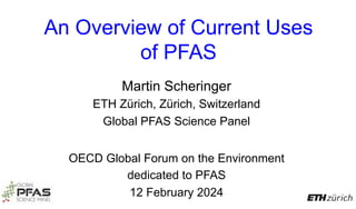 OECD Global Forum on the Environment dedicated to Per- and ...