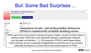 OECD Global Forum on the Environment dedicated to Per- and ...