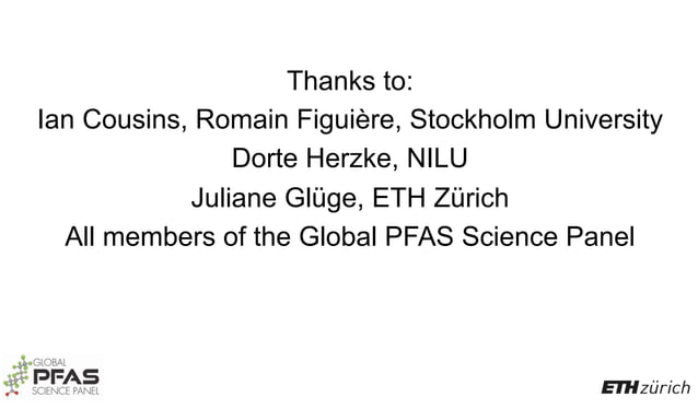 OECD Global Forum on the Environment dedicated to Per- and ...