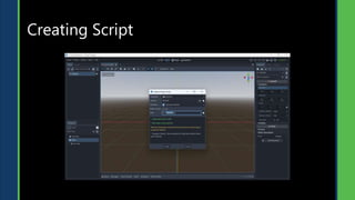 Pendahuluan Godot Game Engine | First Script | PPTX