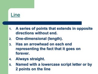 1.2 Points Lines and Planes Powerpoint.ppt