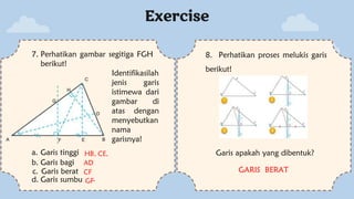 PPT LATIHAN SOAL ULANGAN HARIAN SEGITIGA | PPT