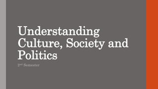 UCSP MODULE 1. HUMANITIES AND SOCIAL SCIENCES | PPTX