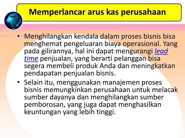 Konsep Dasar & Manfaat BPM (Business Process Management) _Pelatihan ...