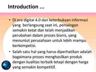 Konsep Dasar & Manfaat BPM (Business Process Management) _Pelatihan ...