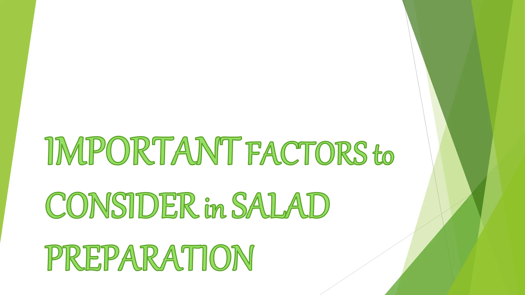 COOKERY 9 Lesson 1.2 Components of Salad.pptx
