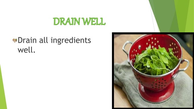 COOKERY 9 Lesson 1.2 Components of Salad.pptx | Cooking | Food & Drink