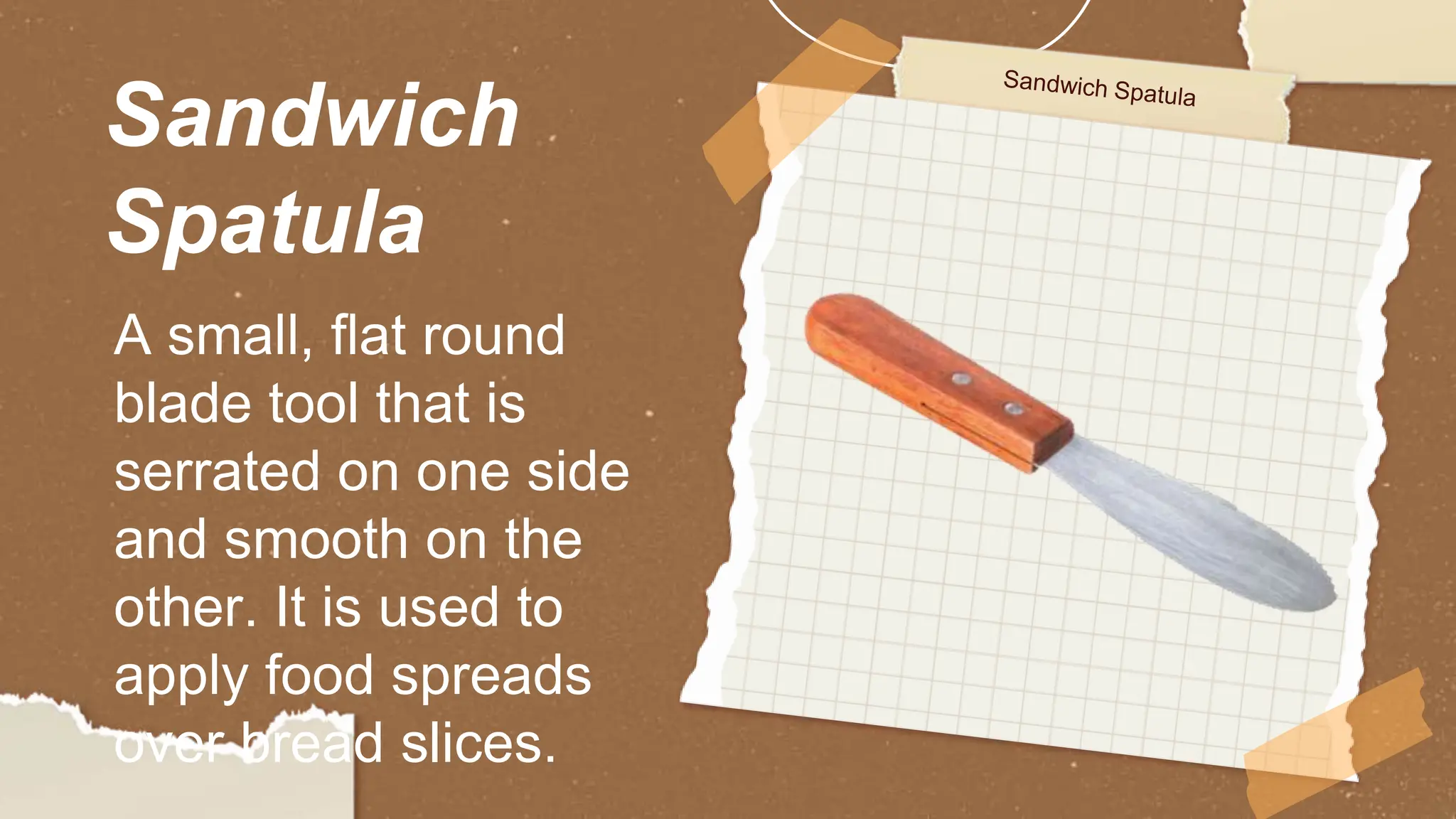 1.1 Tools, Equipment and Utensils used in Preparing Sandwiches.pptx