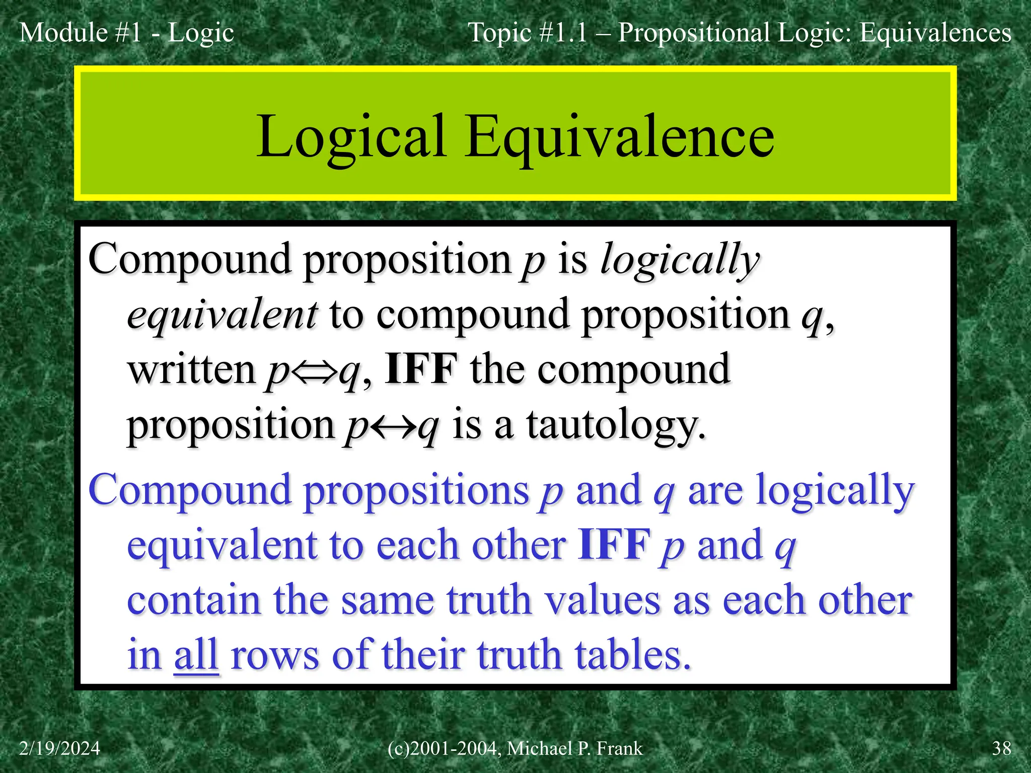 Logic - mathematics in the modern world. | PPT | Chemistry | Science