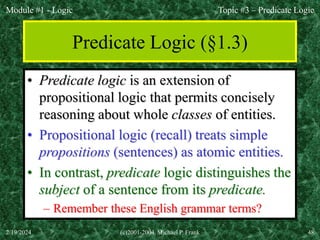 Logic - mathematics in the modern world. | PPT
