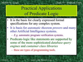 Logic - mathematics in the modern world. | PPT