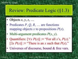 Logic - mathematics in the modern world. | PPT