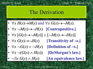 Logic - mathematics in the modern world. | PPT