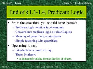 Logic - mathematics in the modern world. | PPT