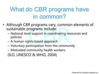 1.CBR.ppt community based rehabilitation | PPT