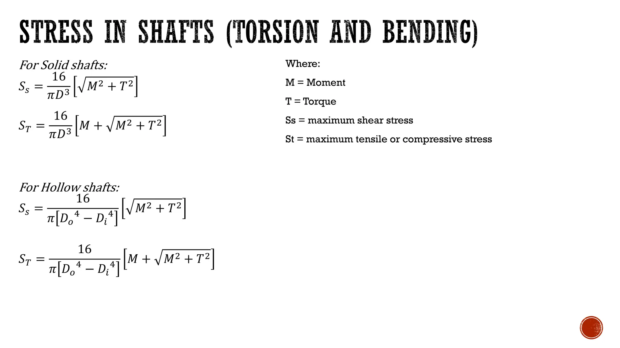 machine design topic 1.0-Shaft-design.pdf | Physics | Science