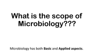 1. INTRODUCTION TO MICROBIOLOGY.pdf hpp@ | PPT