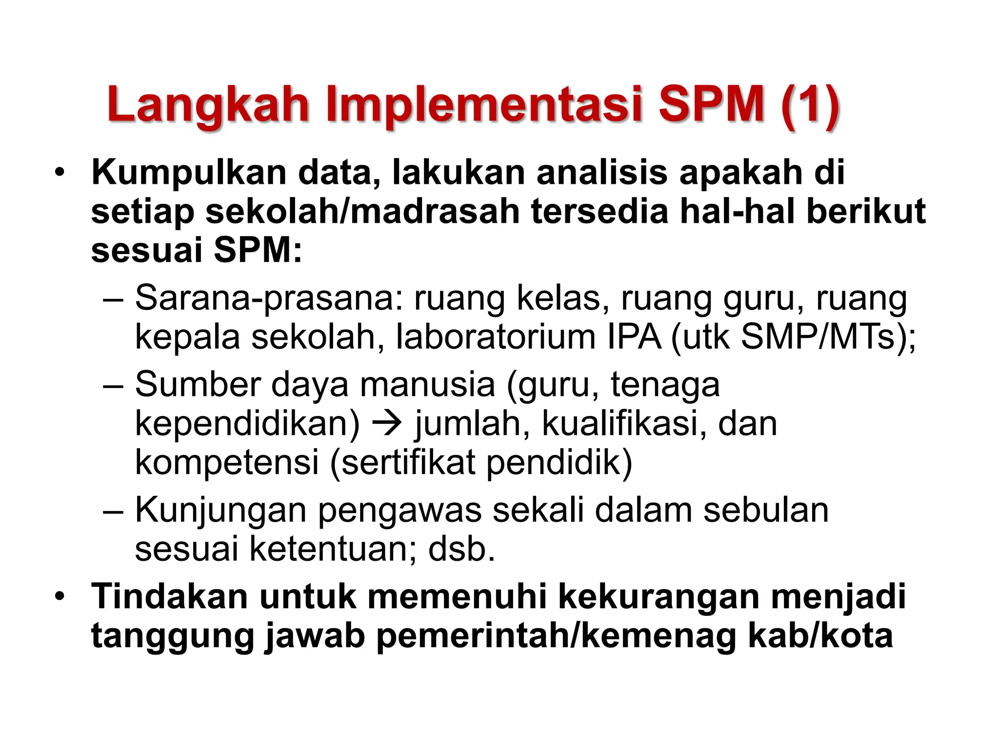 Pengenalan SNP,SPM SPMP. standar orperasional sekolahppt | PPT