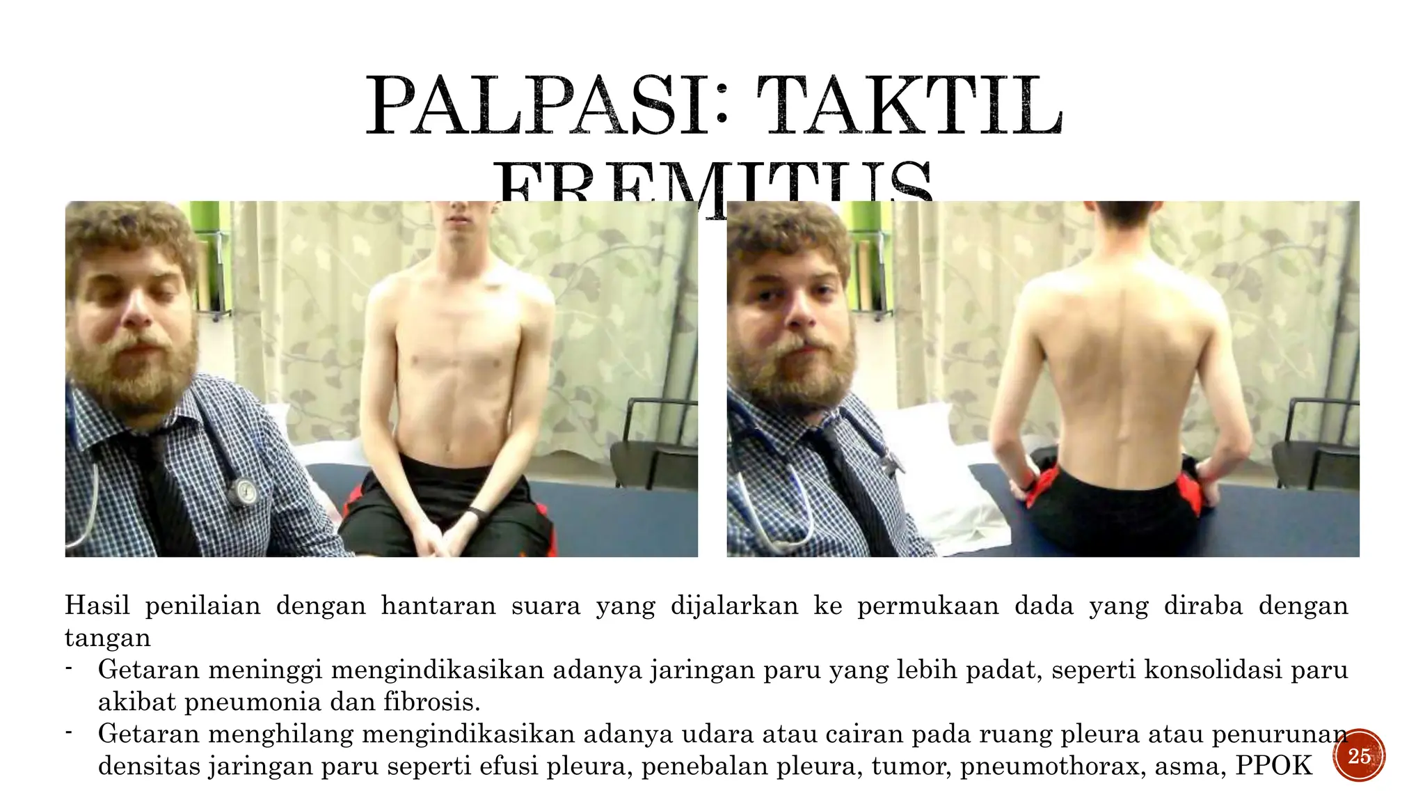 INSPEKSI, PALPASI, PERKUSI, AUSKULTASI - SARJANA FISIOTERAPI | PPTX