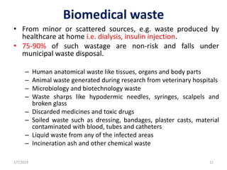 HOSPITAL WASTE MANAGEMENT FOR REGULATION 2017 | PPT