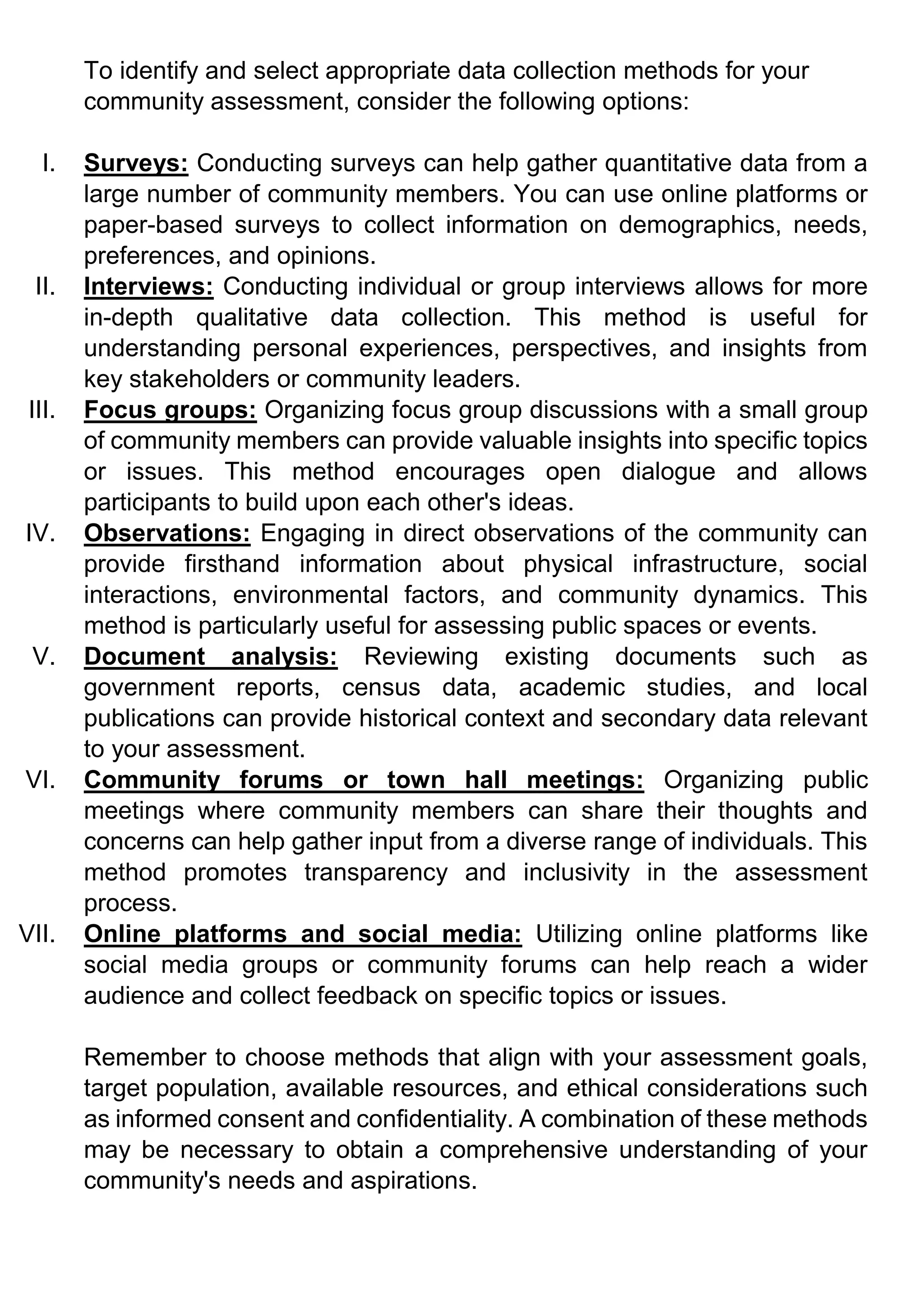 Community assessment .. Community health nursing | PDF