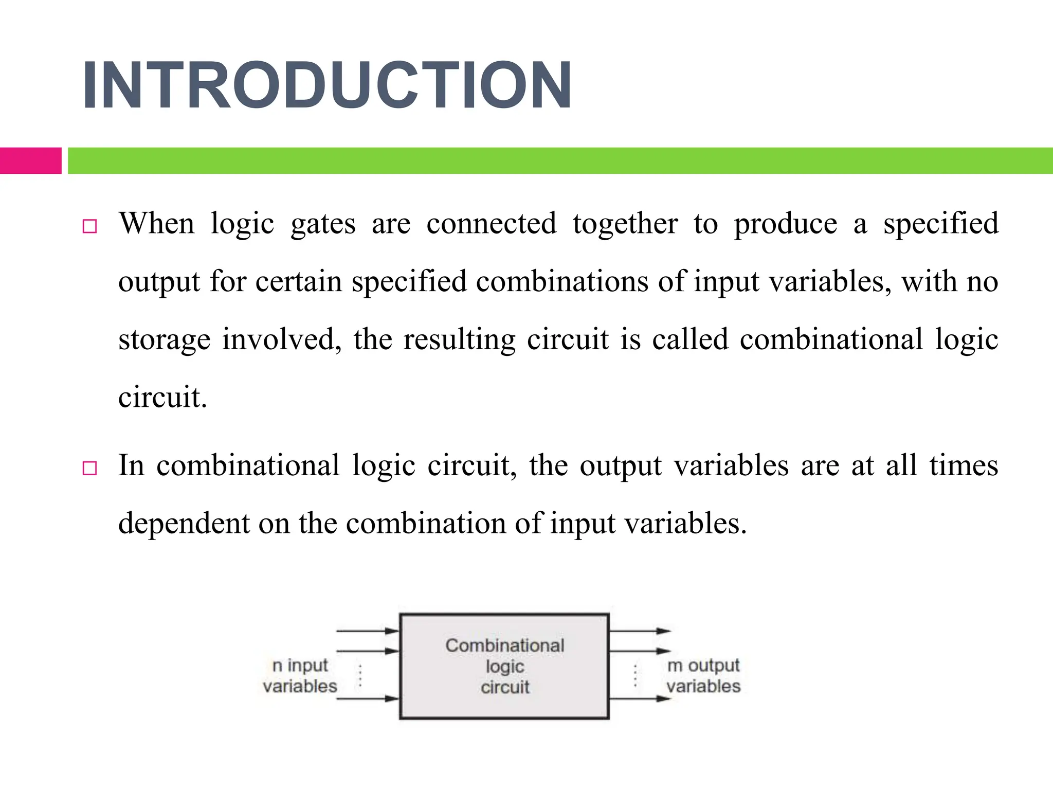 Digital Principles and system design Combination Circuits | PPTX | Computing | Technology ...